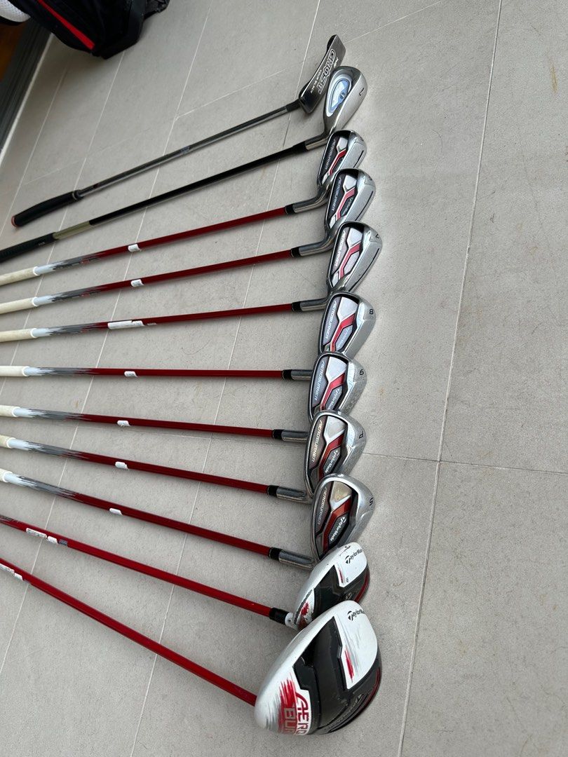 TaylorMade golf set -11 clubs with bag., Sports Equipment, Sports ...