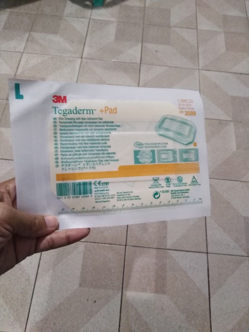 TEGADERM +PAD 3x6, Health & Nutrition, Assistive & Rehabilatory Aids ...