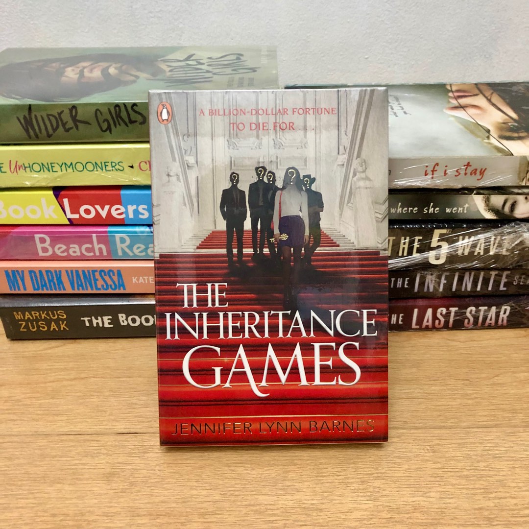 THE INHERITANCE GAMES by Jennifer Lynn Barnes, Hobbies & Toys, Books ...