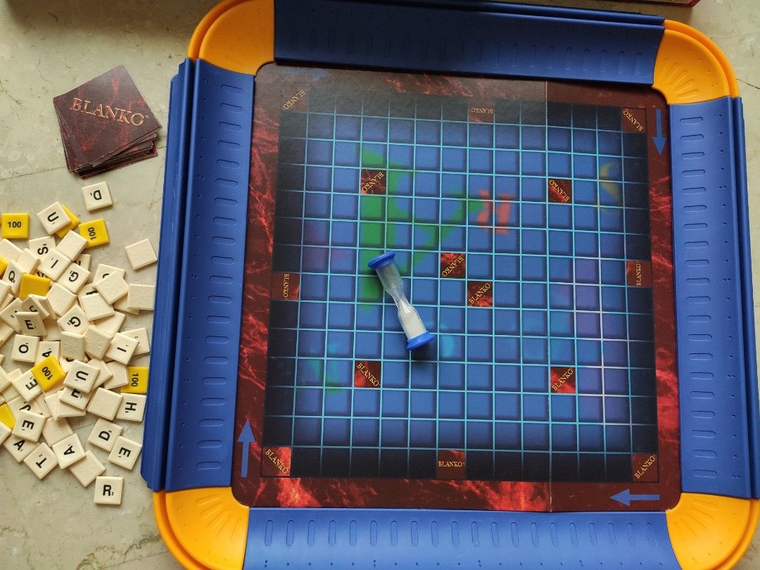 Board Games - The Original BLANKO - Similar to Scrabble but with added ...