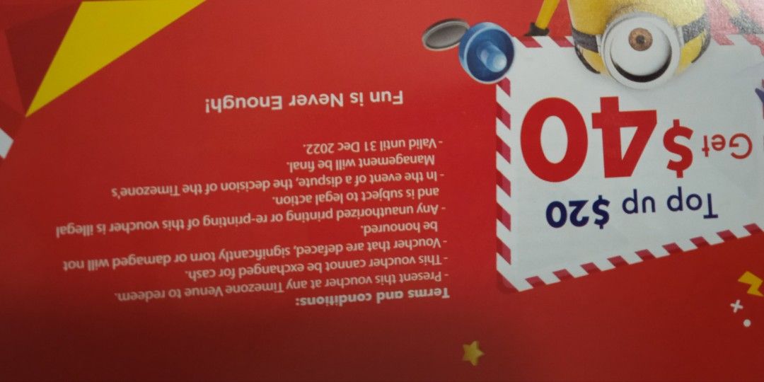 Timezone, Tickets & Vouchers, Vouchers on Carousell