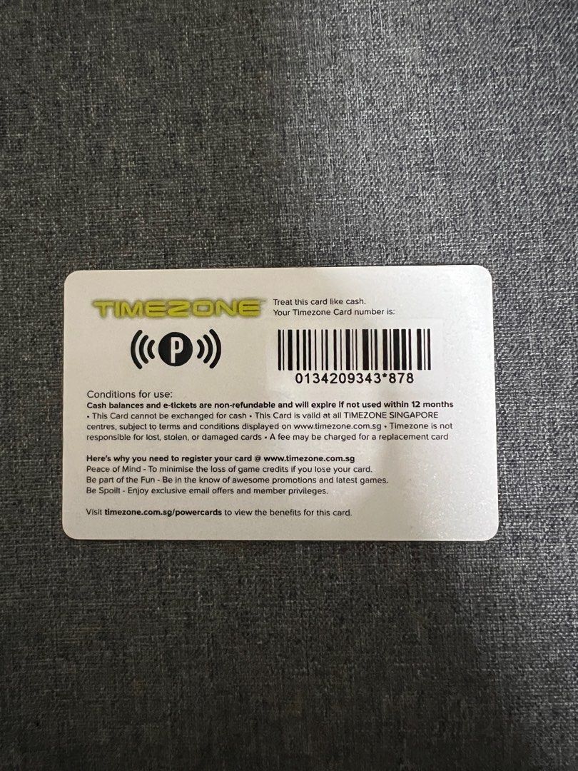 Timezone Gold Card, Tickets & Vouchers, Store Credits on Carousell