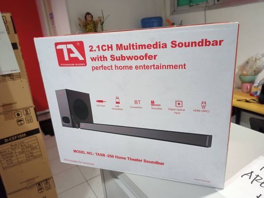 Titanium 150W Home Theater Soundbar Speaker with Subwoofer TASB-250 ...