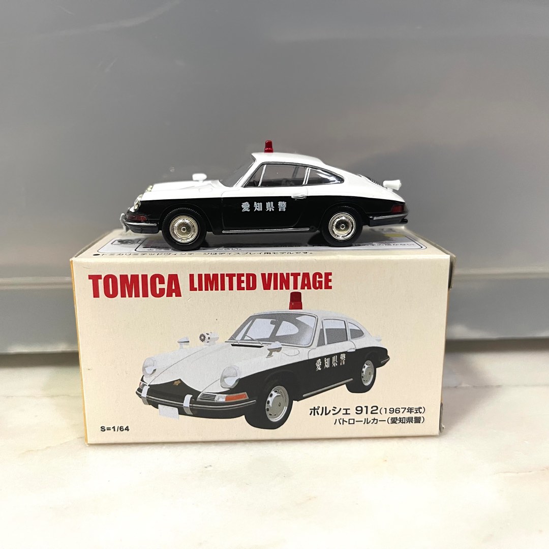 Tomica Limited Vintage TLV Porsche 912 Police (Japan Exclusive ...