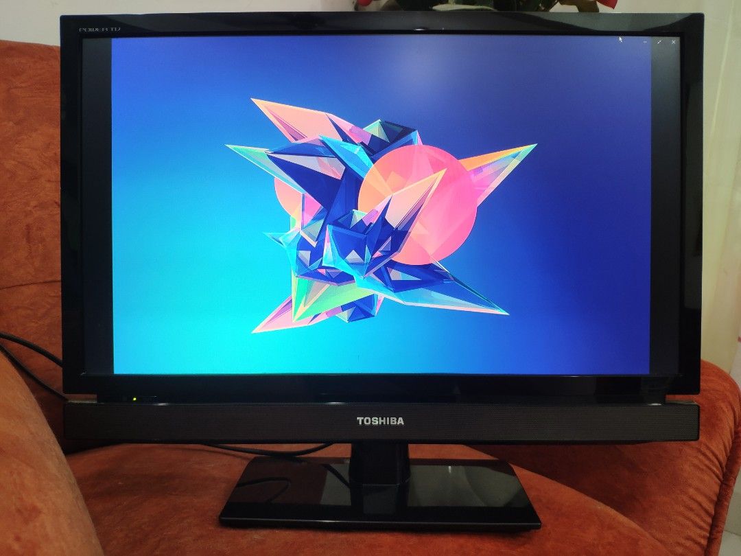 TOSHIBA 23inch Monitor TV Dual HDMI with Speaker, Computers & Tech ...