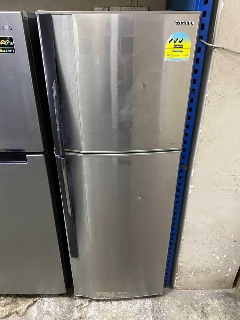 Toshiba 3Ticks Fridge, 225L, TV & Home Appliances, Kitchen Appliances ...