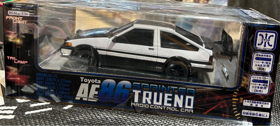 Toyota AE86 radio control car, Hobbies & Toys, Toys & Games on Carousell