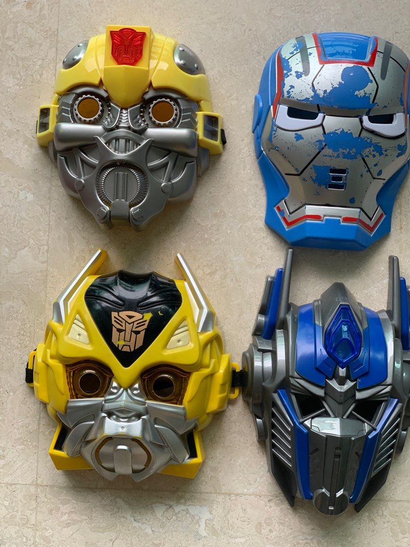 Transformers - masks, Hobbies & Toys, Toys & Games on Carousell