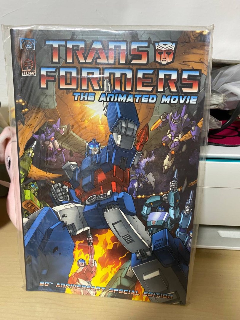 Transformers Animated Movie Comic Book, Hobbies & Toys, Books ...