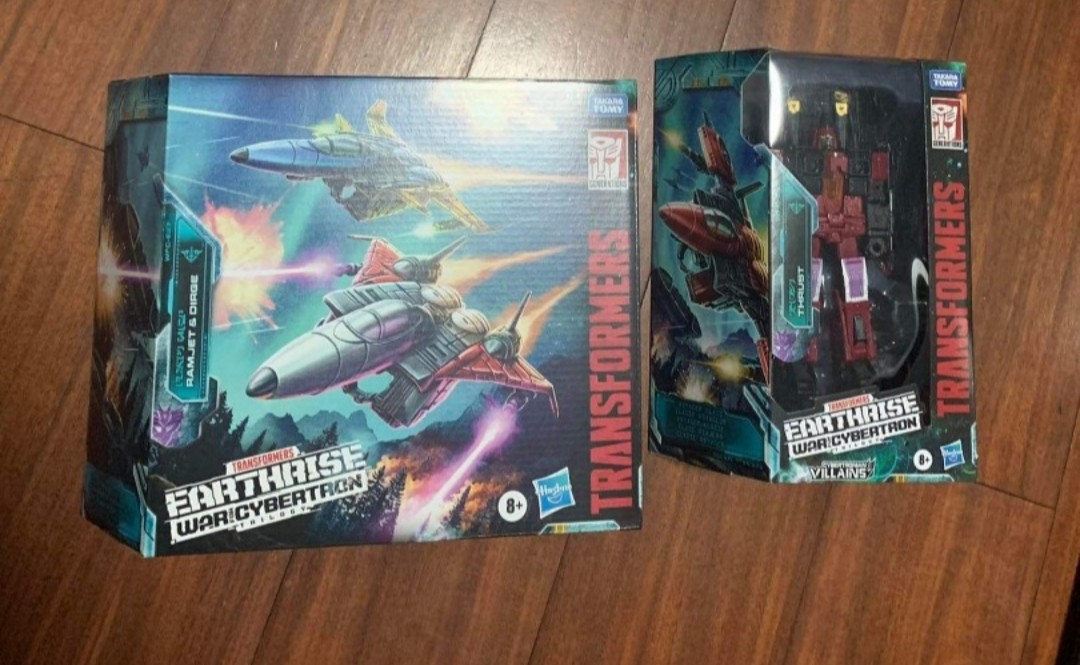 Transformers Earthrise ER CONEHEADS RAMJET DIRGE THRUST SEEKERS war for ...