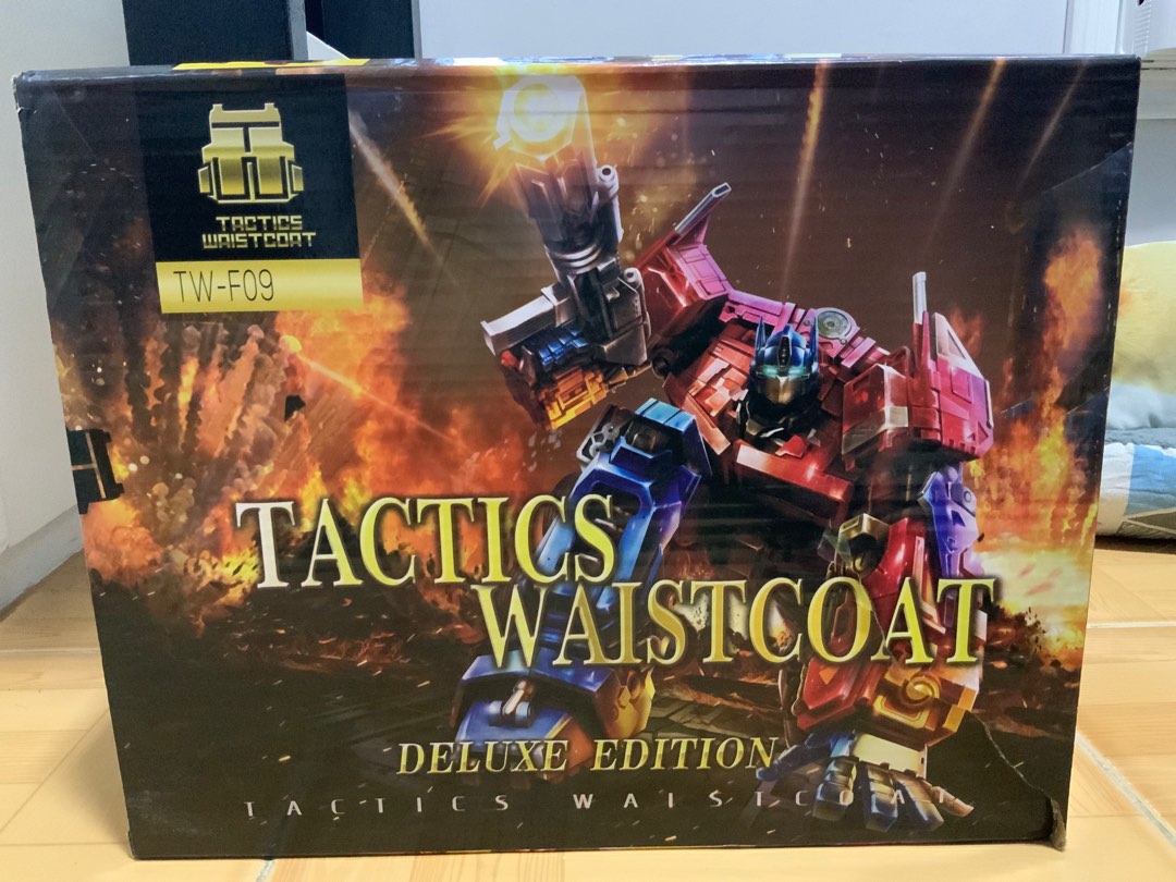 Transformers Toyworld Tactics Waistcoat(Optimus Prime) Deluxe edition ...