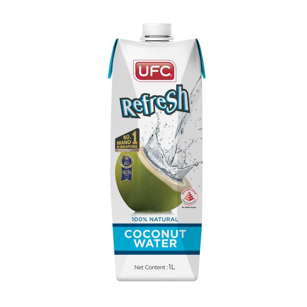 UFC Coconut Water 1L - Carton, Food & Drinks, Fresh Produce on Carousell
