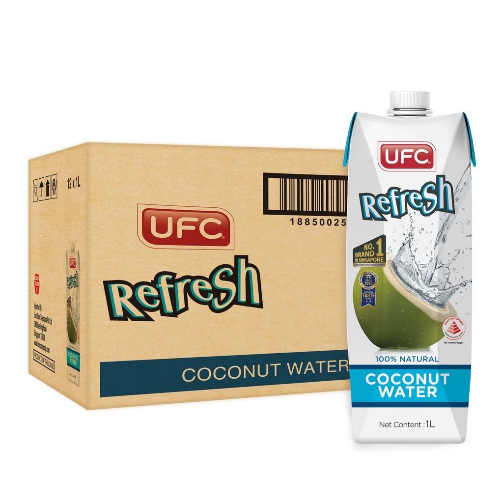 UFC Coconut Water 1L - Carton, Food & Drinks, Fresh Produce on Carousell