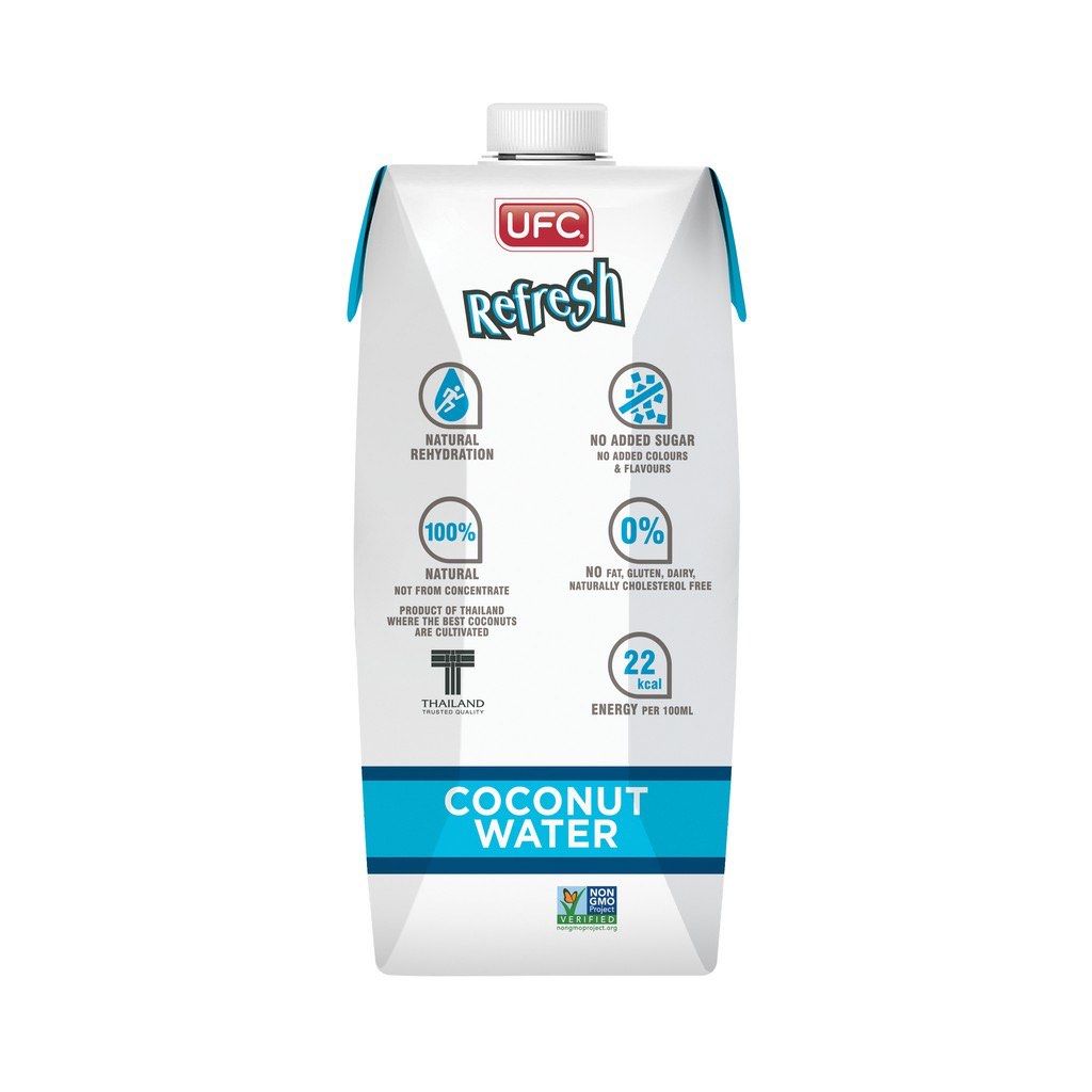 UFC Coconut Water 500ml - Carton (12 x 500ml), Food & Drinks, Fresh ...