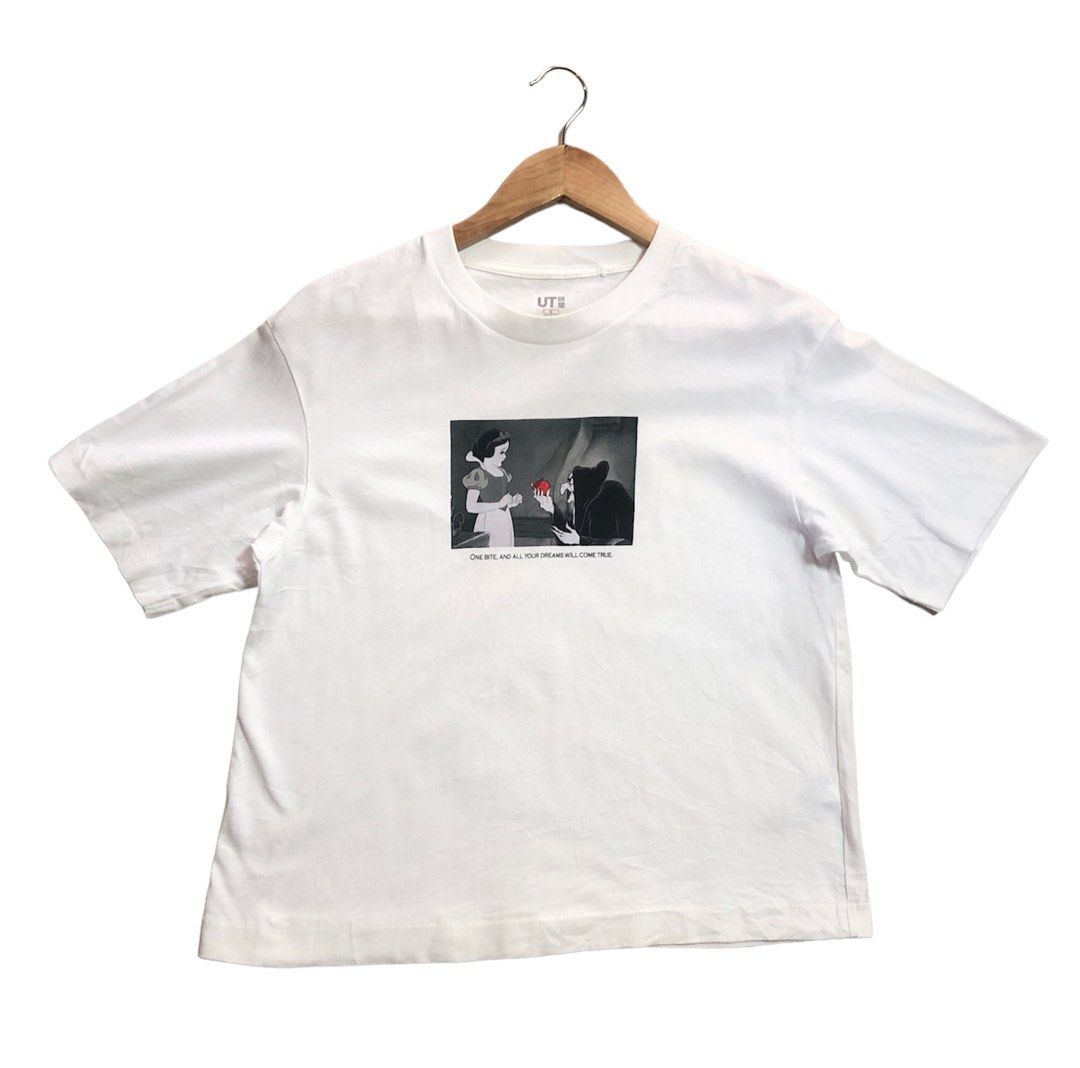 UNIQLO x SNOW WHITE DISNEY BOXY FIT SHIRT - SINGLE STITCH, Women's ...
