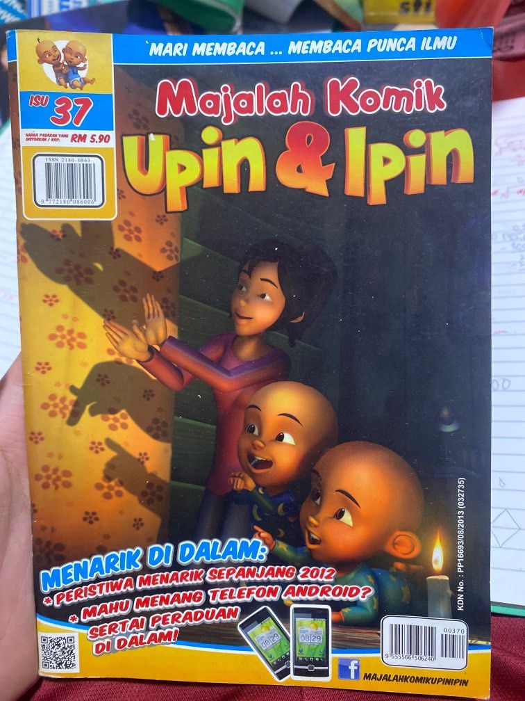 upin & ipin isu 37, Hobbies & Toys, Books & Magazines, Magazines on ...