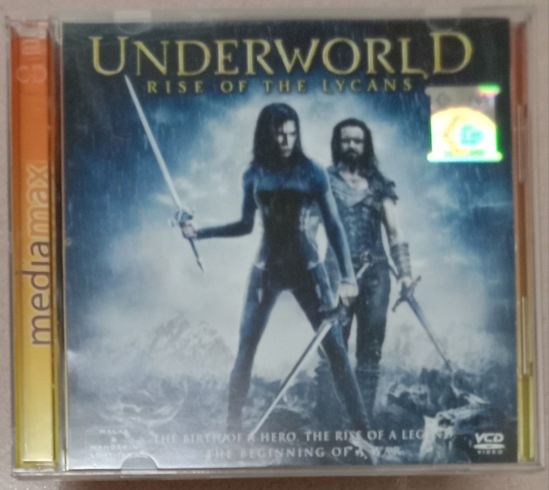 VCD UNDERWORLD 🔥 Rise of the Lycan, Hobbies & Toys, Music & Media, CDs ...
