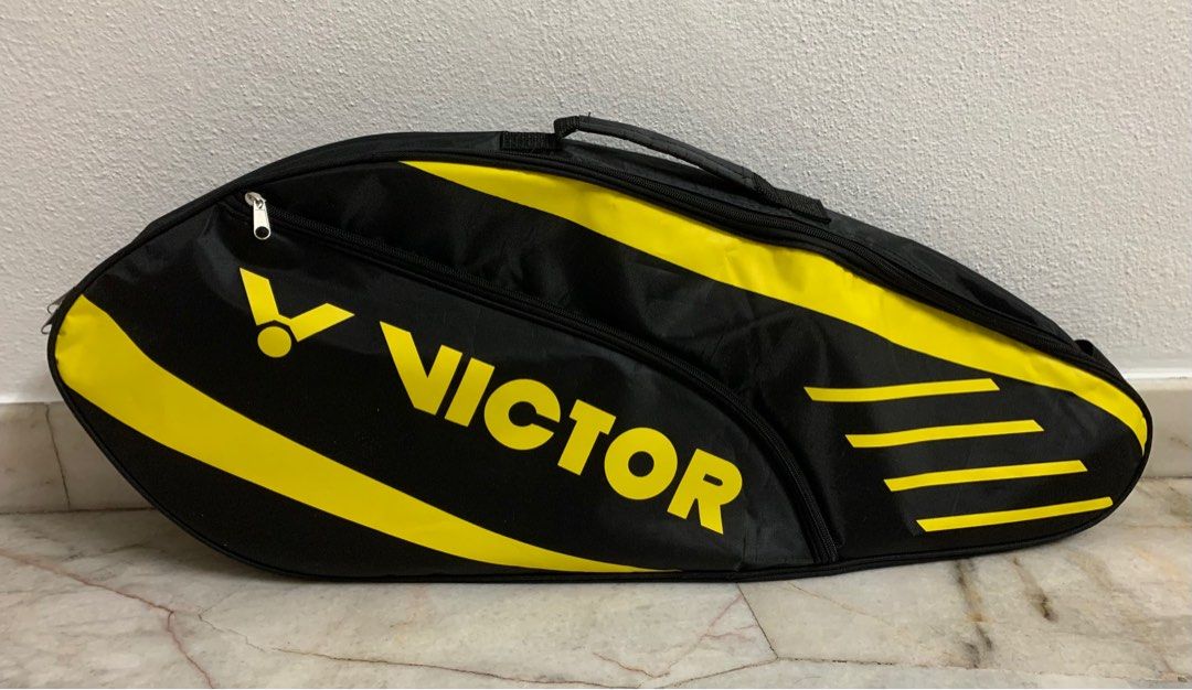 Victor Badminton Bag Black Yellow, Men's Fashion, Bags, Backpacks on ...