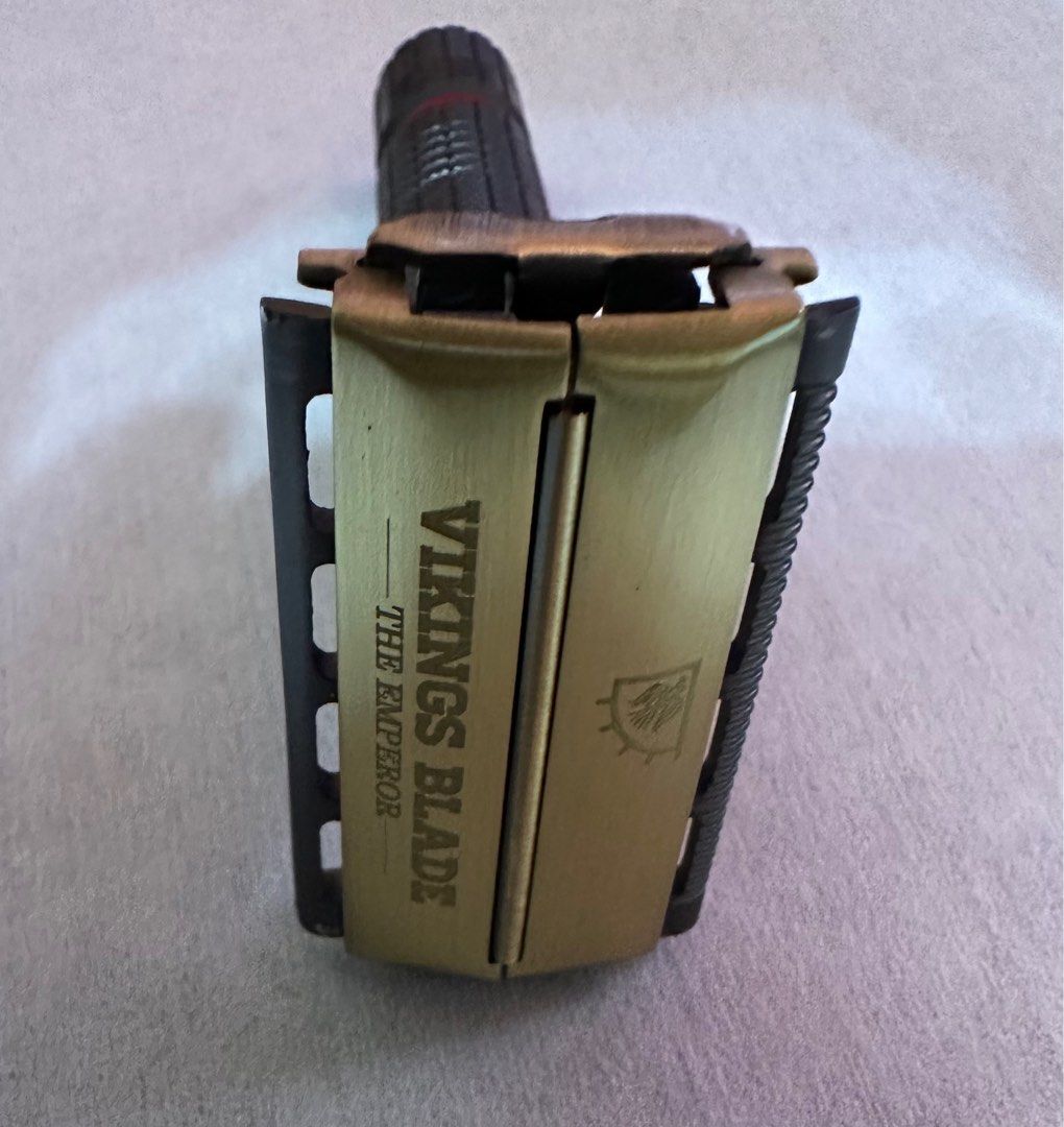 Vikings Blade Safety Razor “The Emperor” MEIJI, Beauty & Personal Care ...