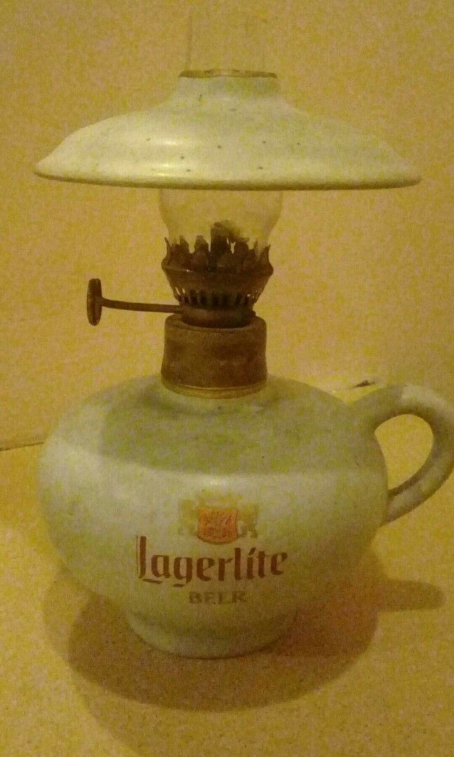 Vintage LAGERLITE table lamp, Hobbies & Toys, Memorabilia ...