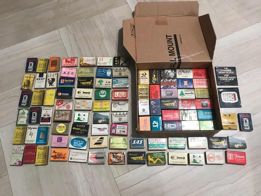 Vintage matchboxes collection, Hobbies & Toys, Memorabilia ...