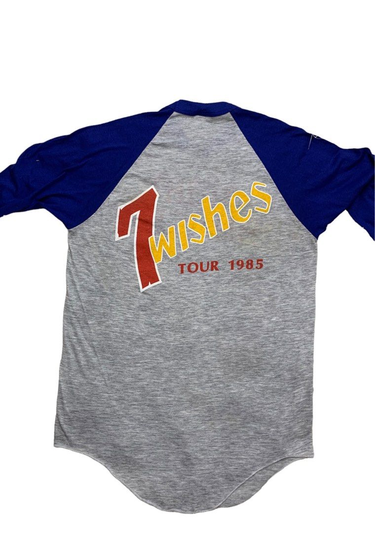 VINTAGE NIGHT RANGER TOUR 85 3Q RAGLAN SHIRT, Men's Fashion, Tops ...