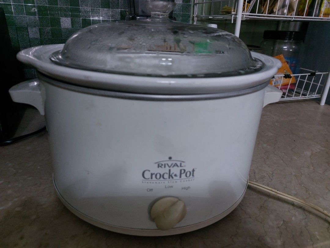 VINTAGE RIVAL SLOW COOKER MODEL 3355, TV & Home Appliances, Kitchen ...