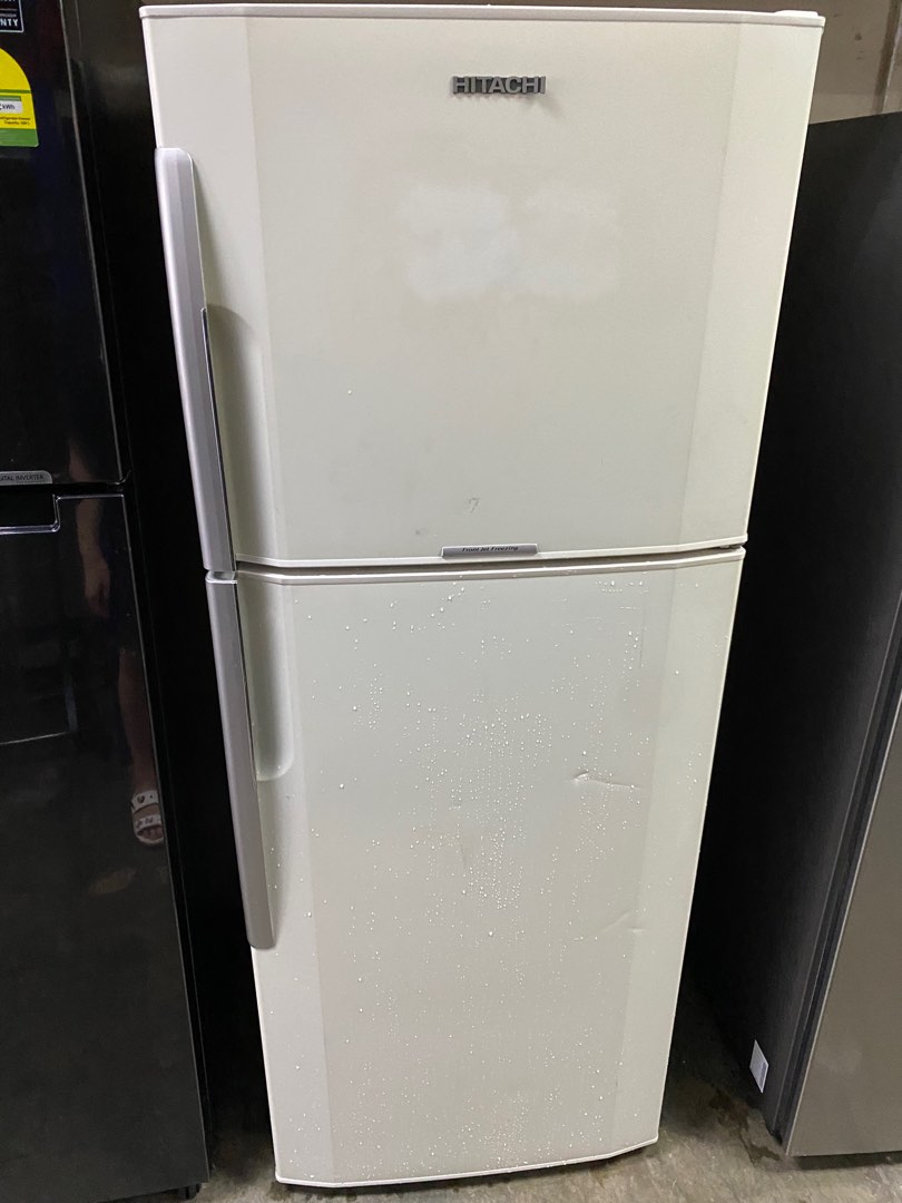 White Hitachi 3Ticks Fridge, 395L, TV & Home Appliances, Kitchen ...