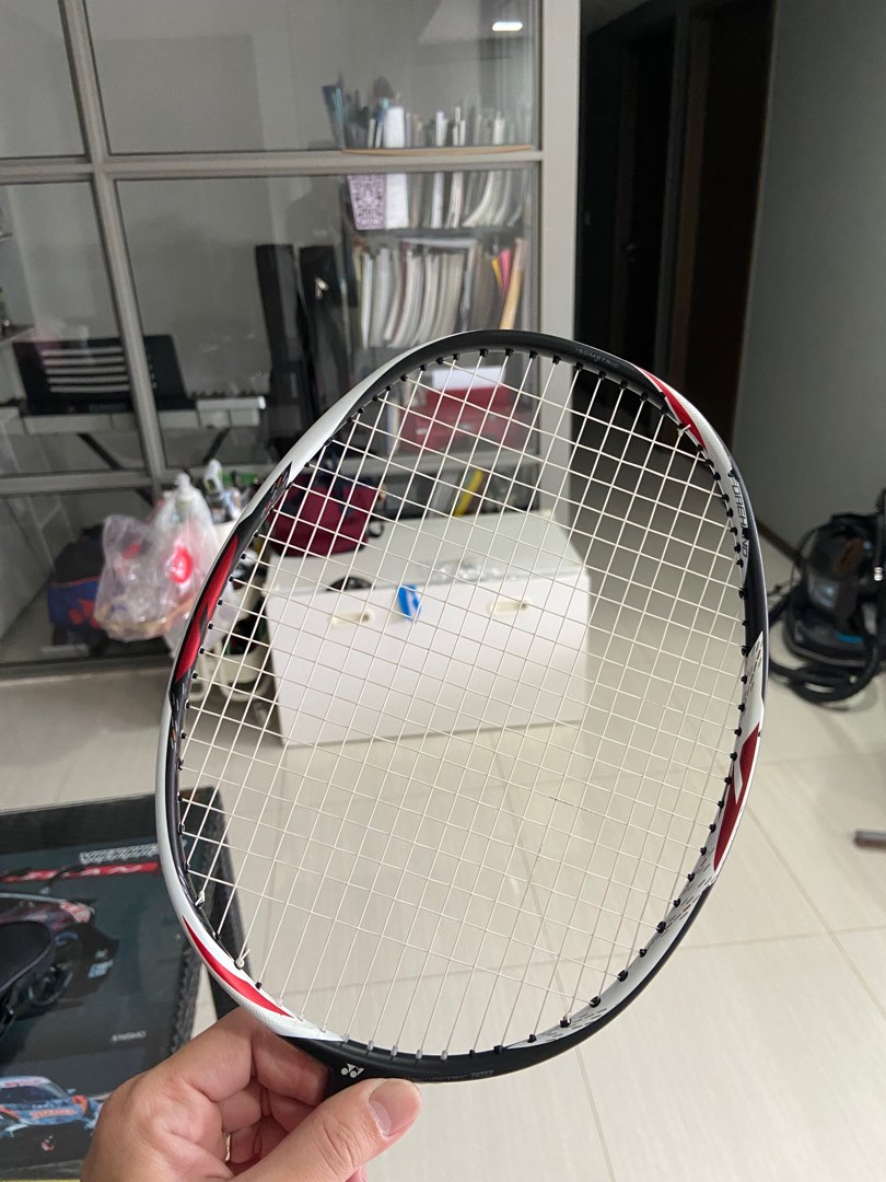 Yonex Duora Z strike 3U badminton racket, Sports Equipment, Sports ...