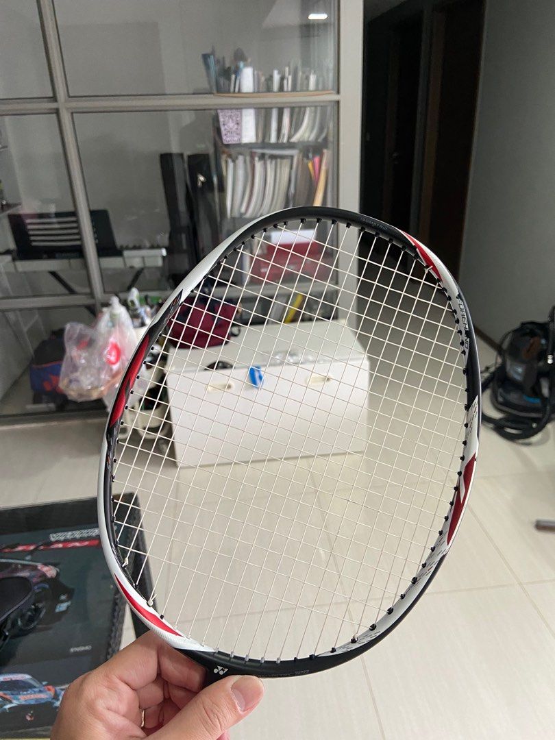 Yonex Duora Z strike 3U badminton racket, Sports Equipment, Sports ...