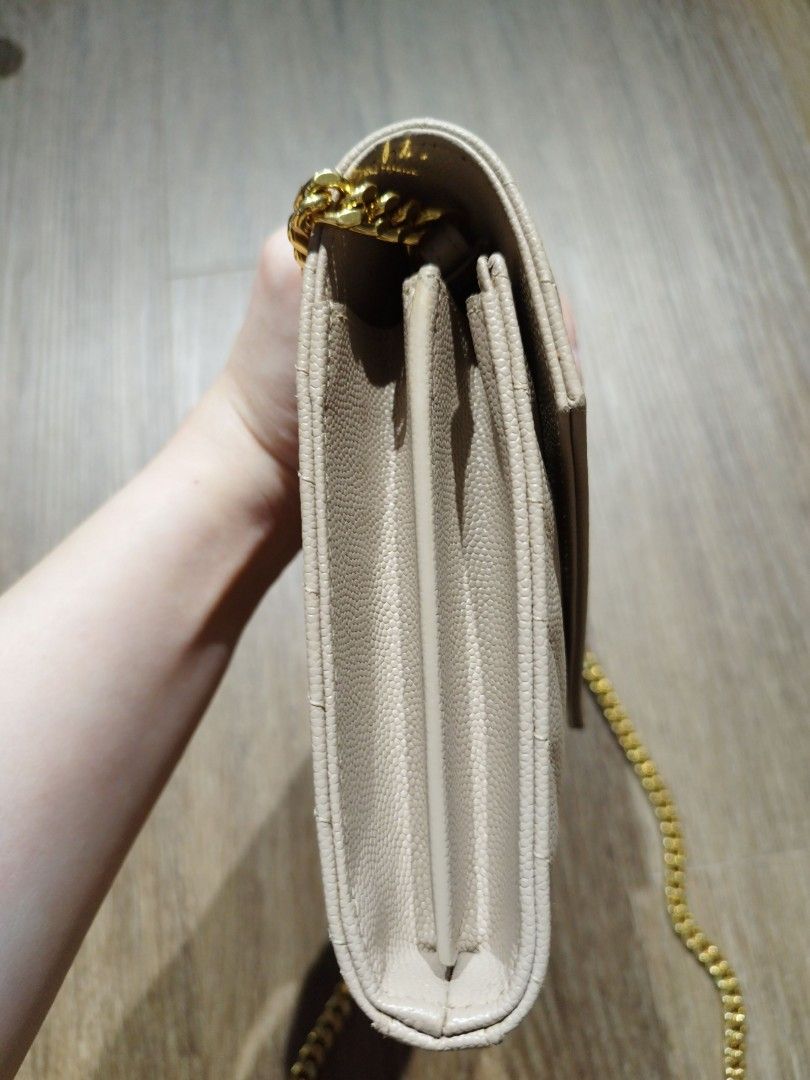 YSL WOC large dark beige gold hardware 2021 new colour, Women's Fashion ...