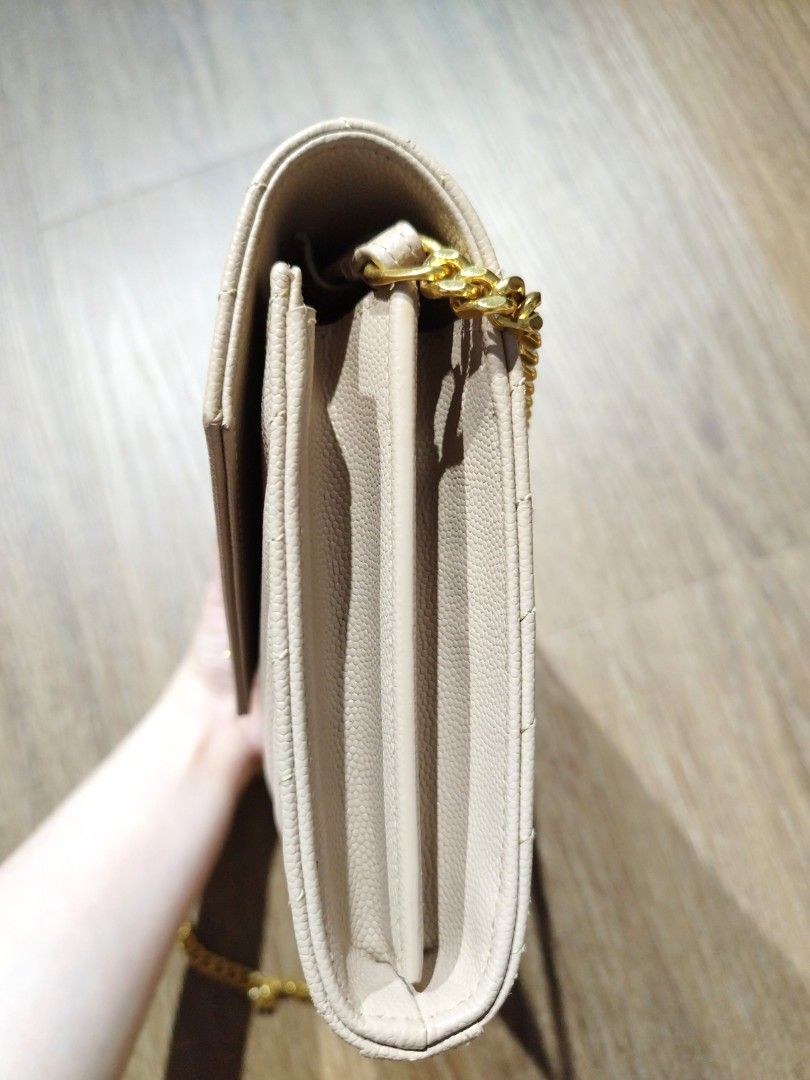 YSL WOC large dark beige gold hardware 2021 new colour, Women's Fashion ...