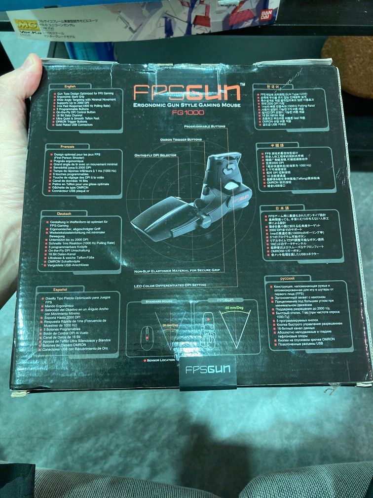 Zalman FG1000 FPS Ergonomic Gun Style Gaming Mouse, Computers & Tech ...