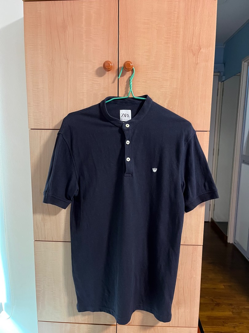 Zara Men Polo, Men's Fashion, Tops & Sets, Tshirts & Polo Shirts on ...