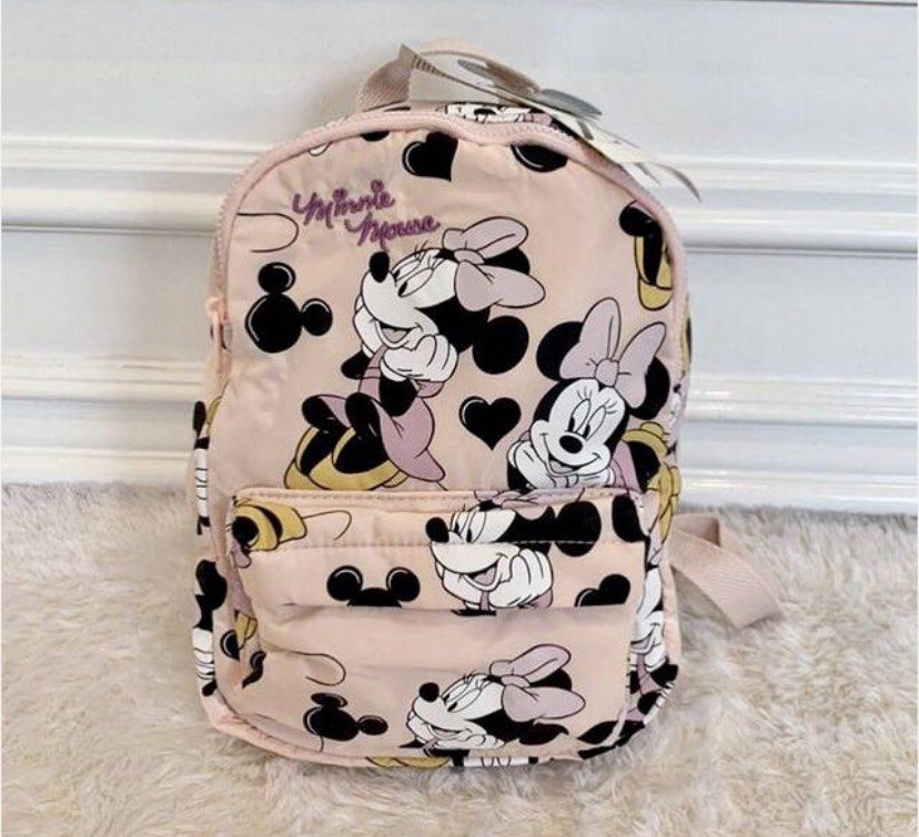 Zara Minnie Backpack, Olshop Fashion, Olshop Wanita di Carousell