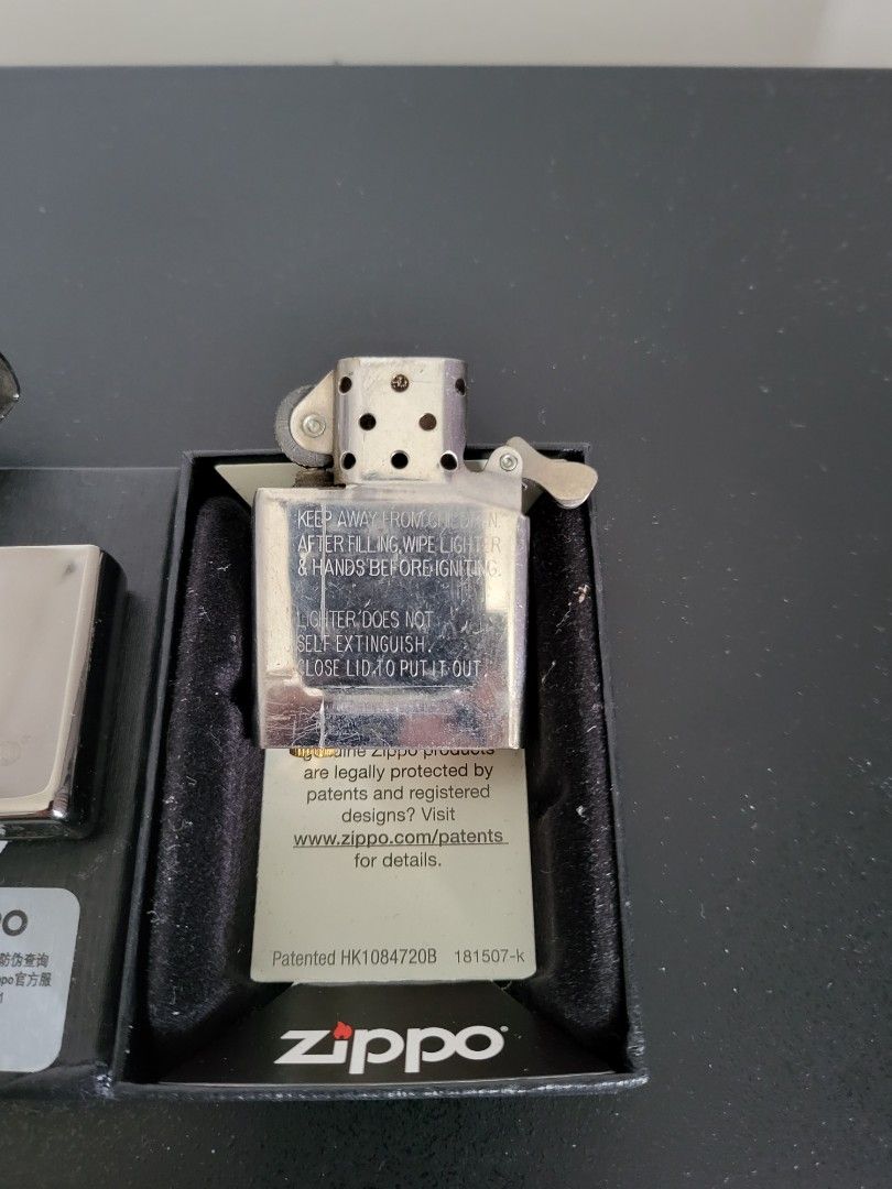 Zippo ice black lighter ori, Hobbies & Toys, Collectibles & Memorabilia ...
