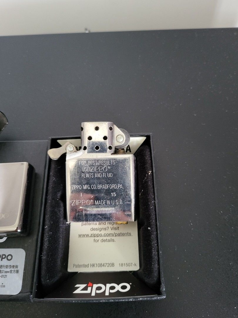 Zippo ice black lighter ori, Hobbies & Toys, Collectibles & Memorabilia ...