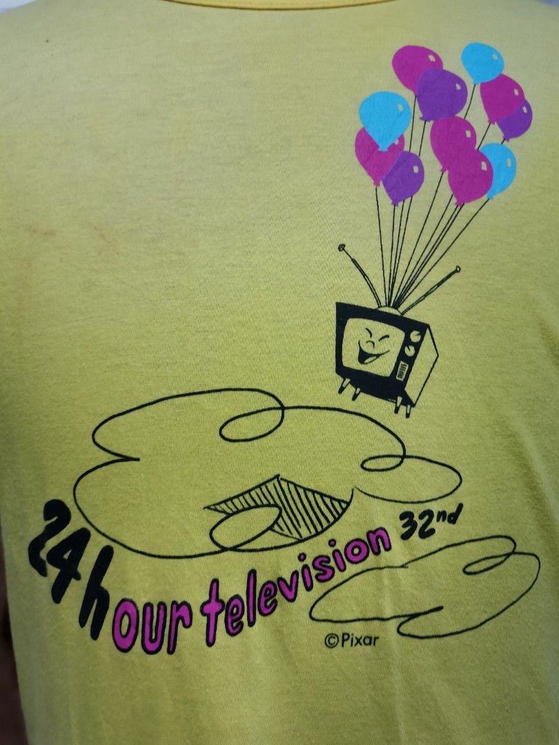 24 Hour Television X Pixar, Men's Fashion, Tops & Sets, Tshirts & Polo ...