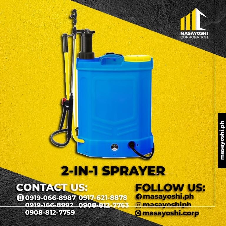 2-in-1 Sprayer | Farm Sprayer | Feretilizer Sprayer | Pesticide ...