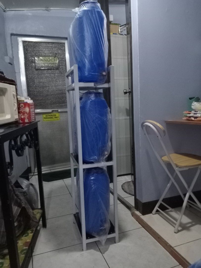 3 Layers Slim Water Container Rack, Furniture & Home Living, Home ...