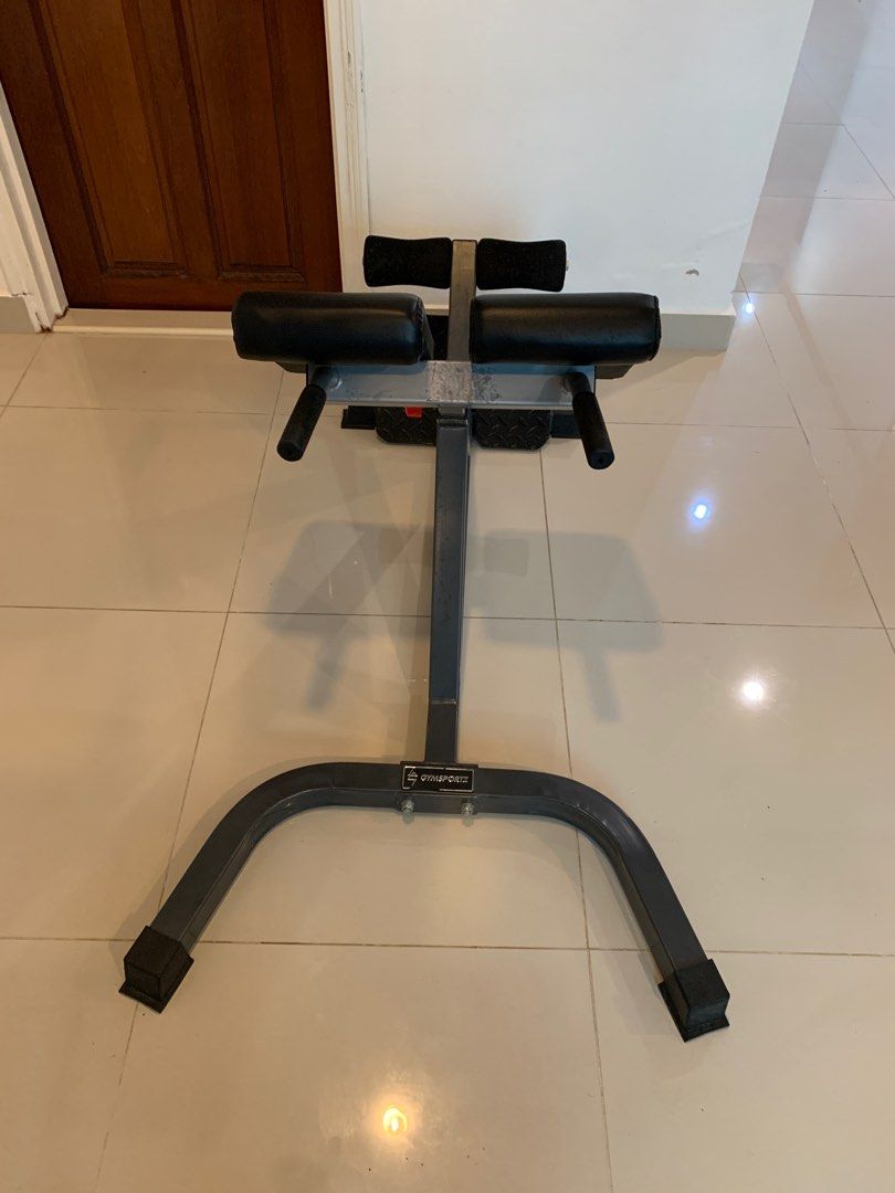 45 Degree Hyper Extension Machine, Sports Equipment, Exercise & Fitness ...