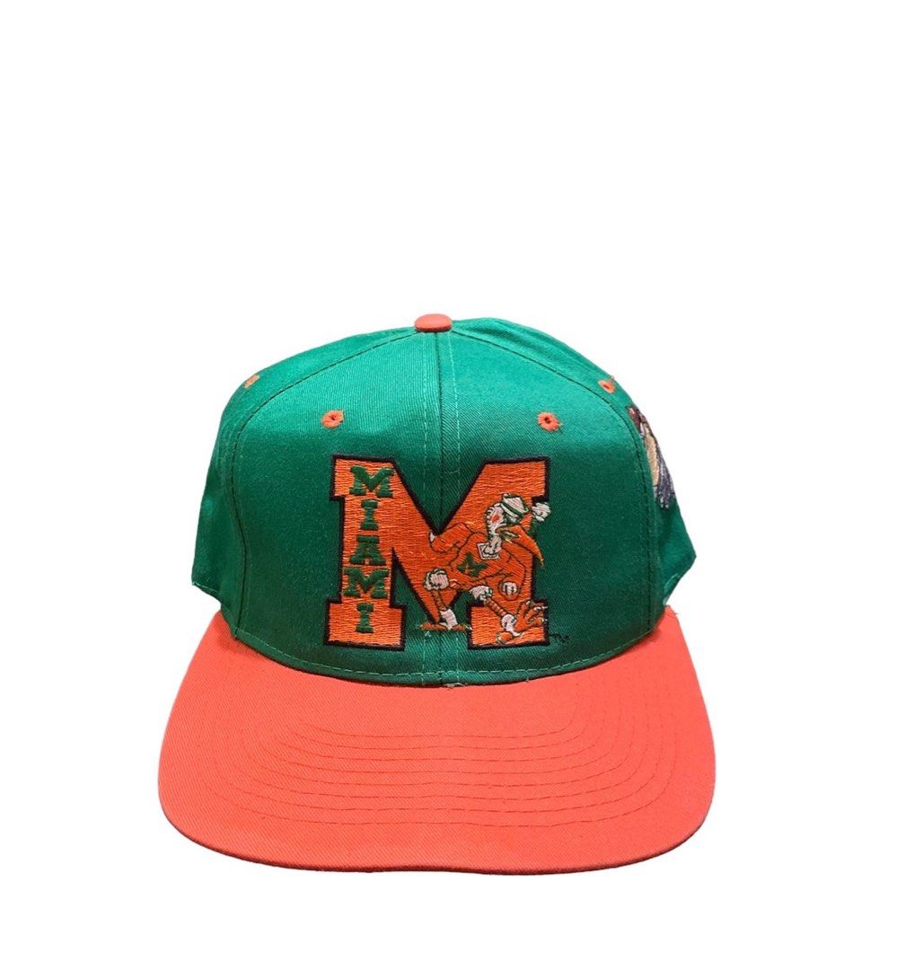 90's Miami Hurricanes X Looney Tunes (Taz) Blockheads snapback by drew ...