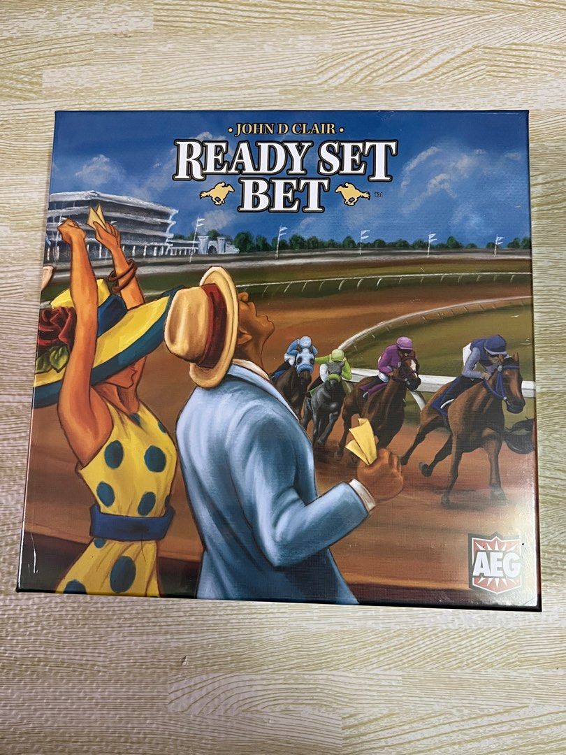 (全新正版) Ready Set Bet board game, 興趣及遊戲, 玩具 & 遊戲類 - Carousell