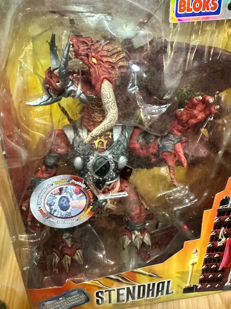 MEGA BLOKS Dragons Metal Ages STENDHAL Titanium Armor Dragon Spawn 龍騎士 ...