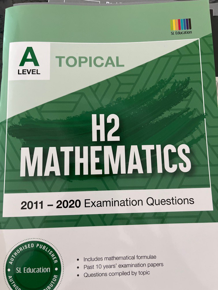 A Level H2 math 2011-2020, Hobbies & Toys, Books & Magazines ...