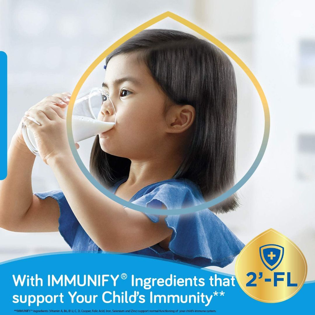 Abbott Similac Gain 2FL Stage 4 Kid Milk Formula 3 Years Onwards 850g ...