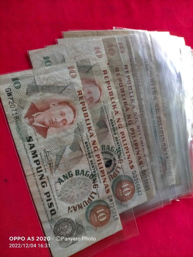 Abl 10 pesos, Hobbies & Toys, Memorabilia & Collectibles, Vintage Collectibles on Carousell