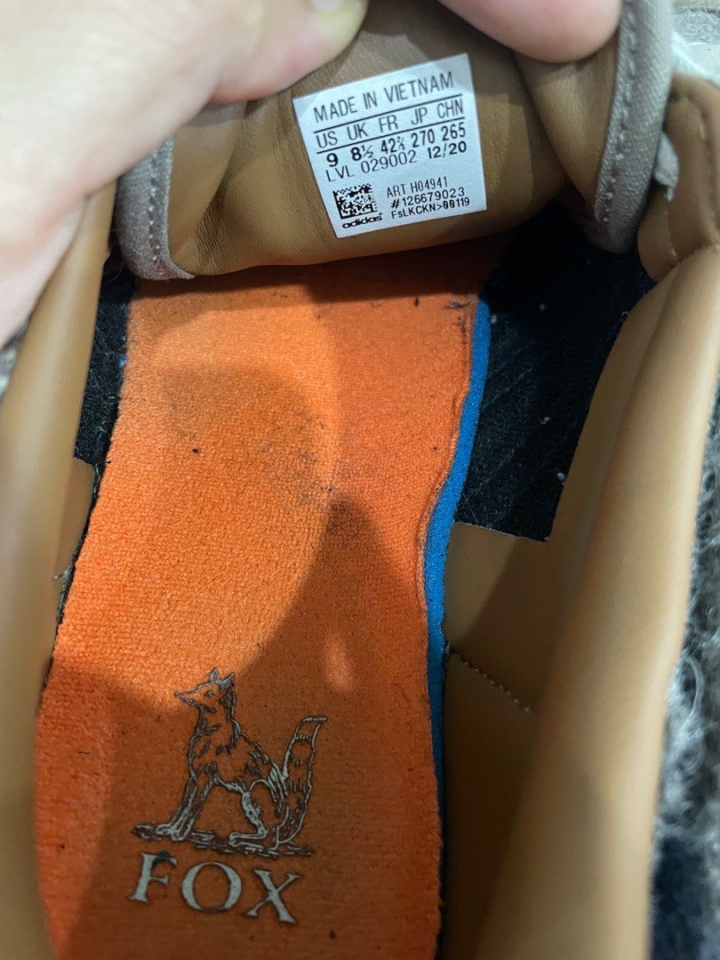 adidas samba og fox, Men's Fashion, Footwear, Sneakers on Carousell