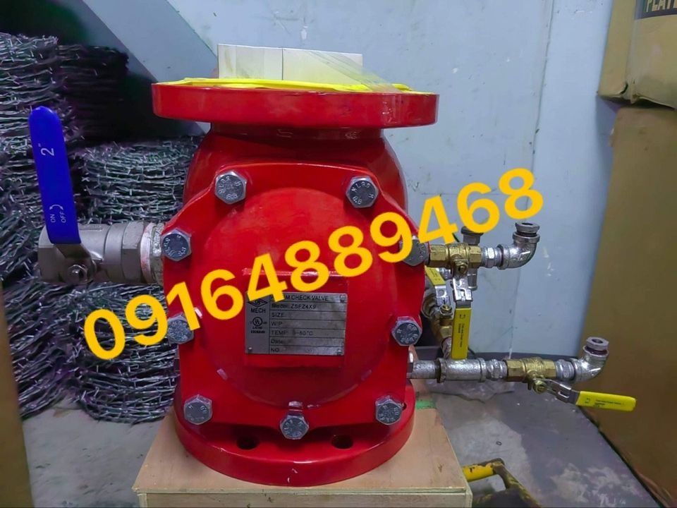 ALARM CHECK VALVE w/ complete Trimingham, UL listed, Commercial ...