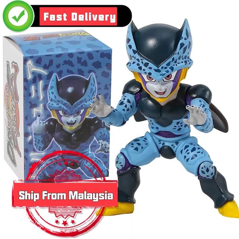 Anime Dragon Ball Z Cell JR Action Figure 10.5cm PVC Collectible Model ...